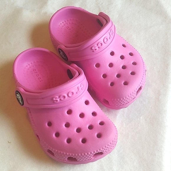 CROCS | Shoes | Crocs Iconic Comfort Baby Toddler Size 5 | Poshmark